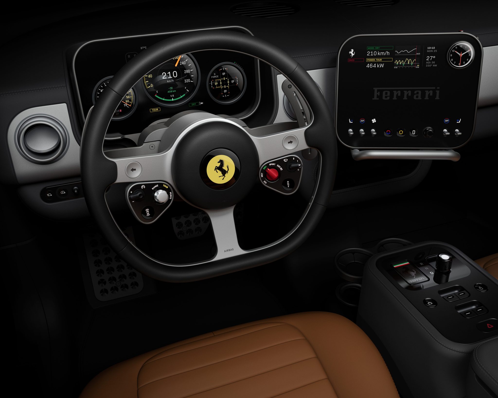 Ferrari Luce 2026: Viersitziger Elektrowagen mit innovativem ...
